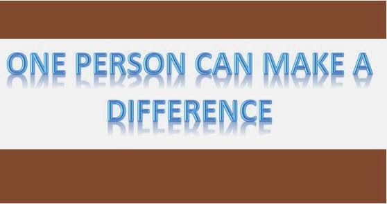 One Person Can Make A Difference Quotes. QuotesGram