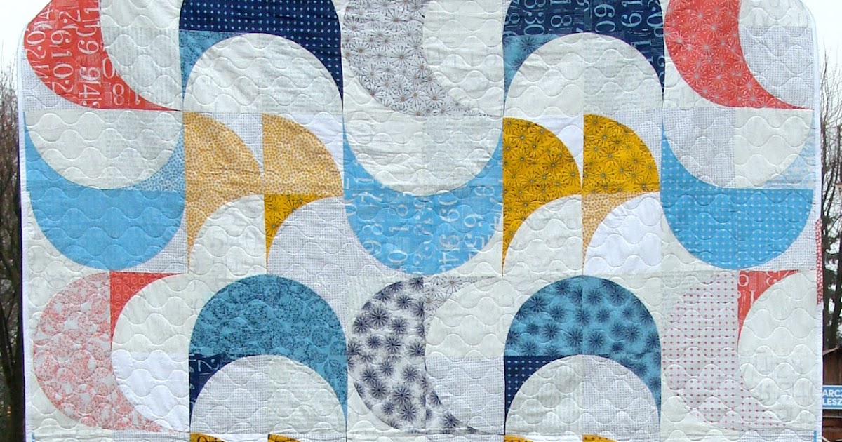 Quilts My Way: "Moonlight Quilt" { Blogger's Quilt Festival Fall 2016 }