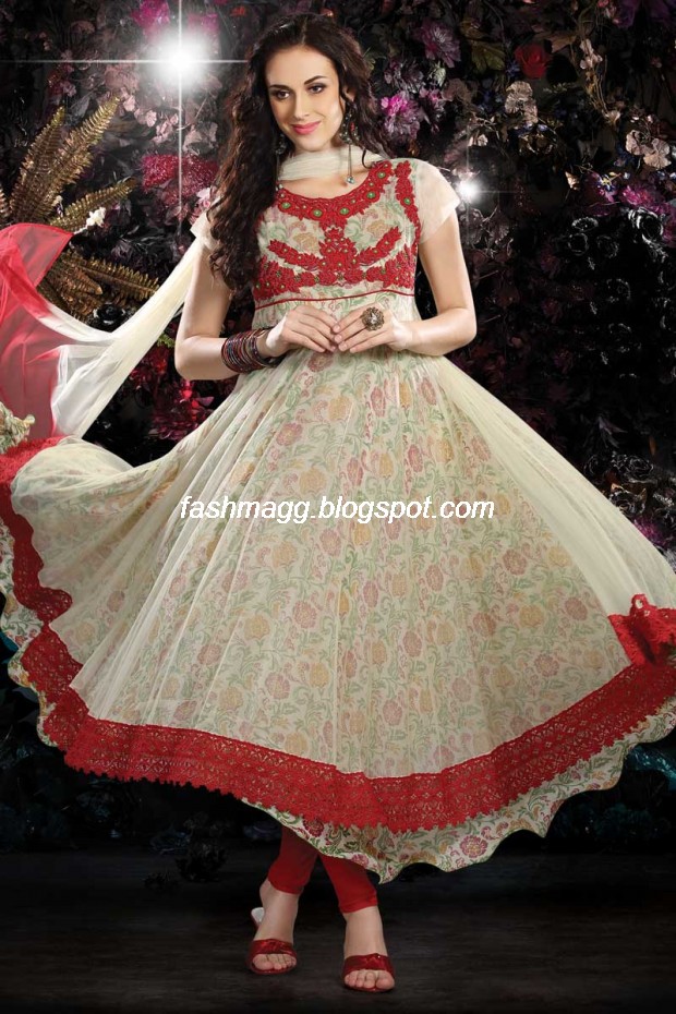 Fashion & Style: Indian Anarkali Traditional Frock Design-Anarkali ...