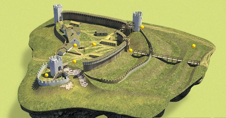Stonehenge and the Ice Age: Nevern Castle gets a fabulous interactive ...