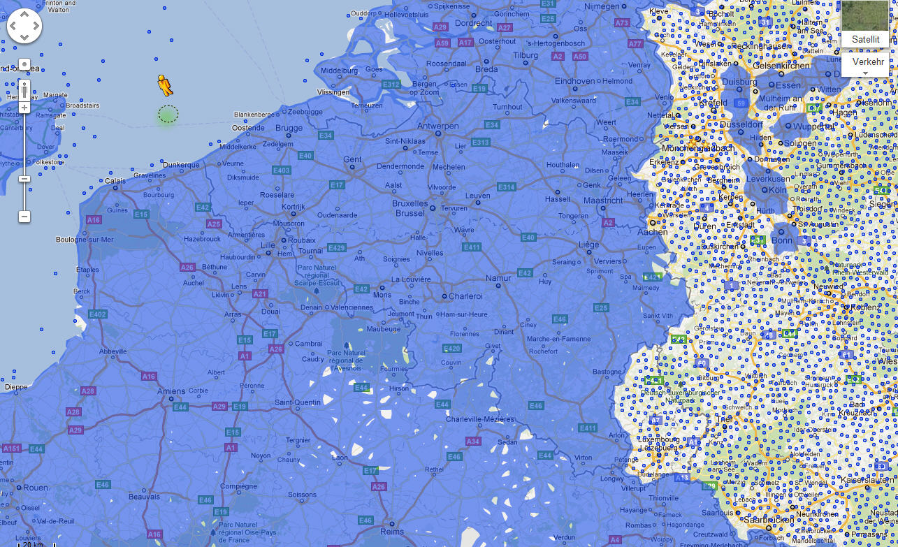 Belgien ist jetzt auch auf Google Streetview zu sehen | Deutschlandkarte