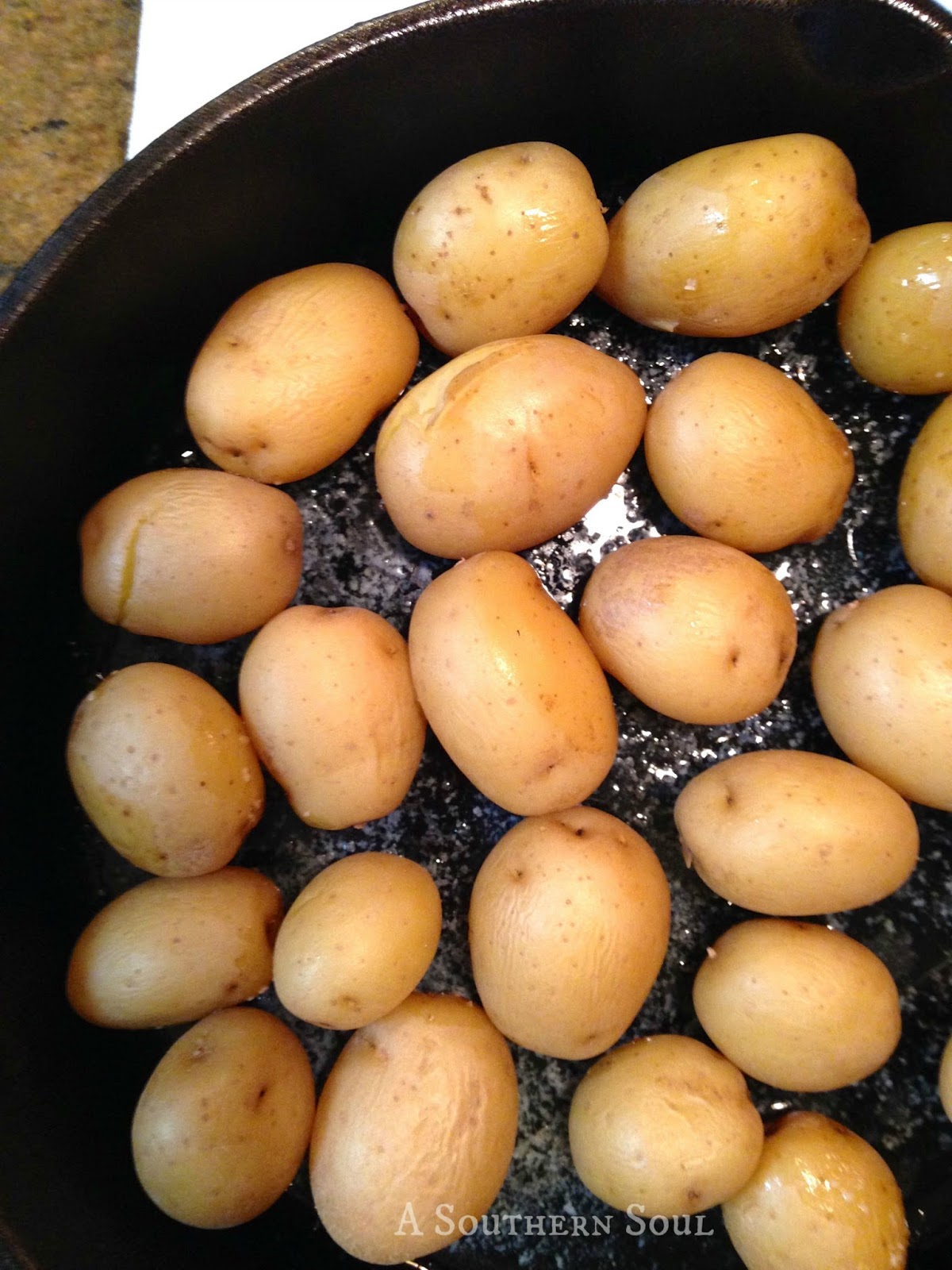 Crispy Smashed Potatoes
