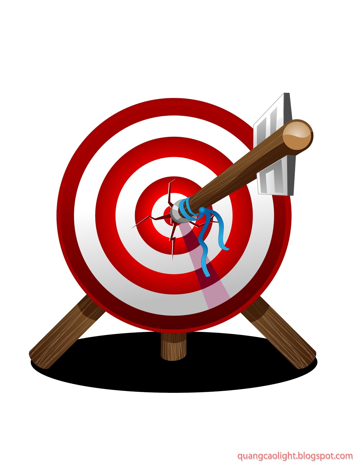 Mũi tên trúng tâm file Vector | Tải file Đồ họa miễn phí