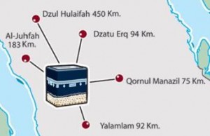 Pengertian miqat dan jenis-jenis miqat | Haji Umrah Travel 2013