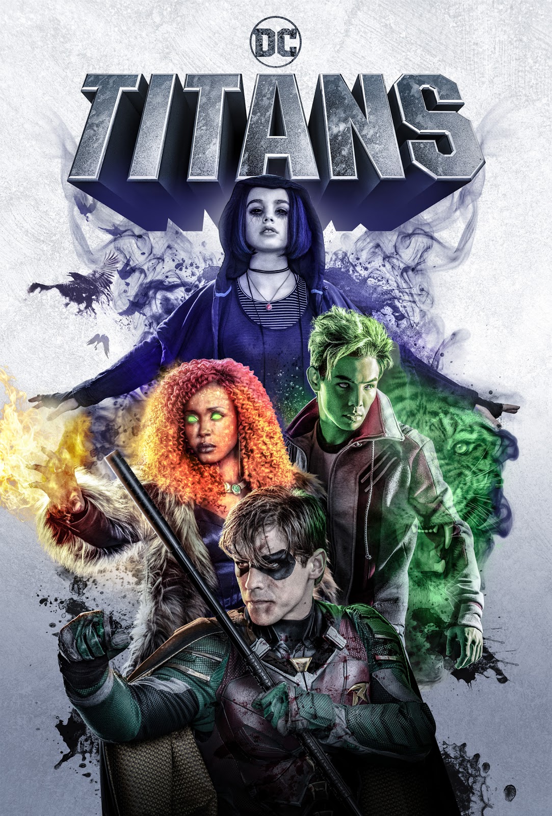 Why Run to the TARDIS: Titans Season 1 Poster