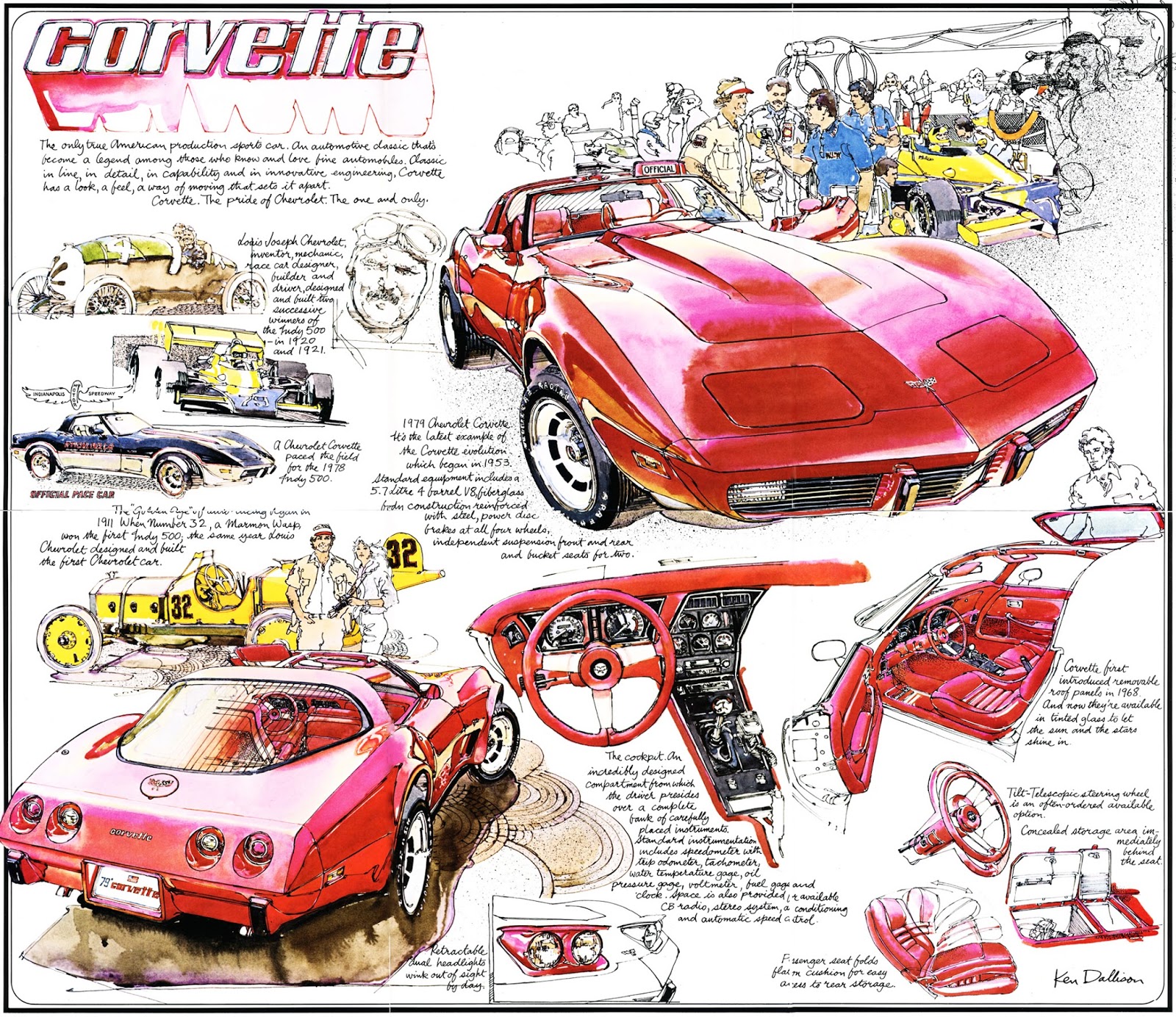 STORMWHEELS: 1979 USA - Chevrolet CORVETTE by Ken DALLISON