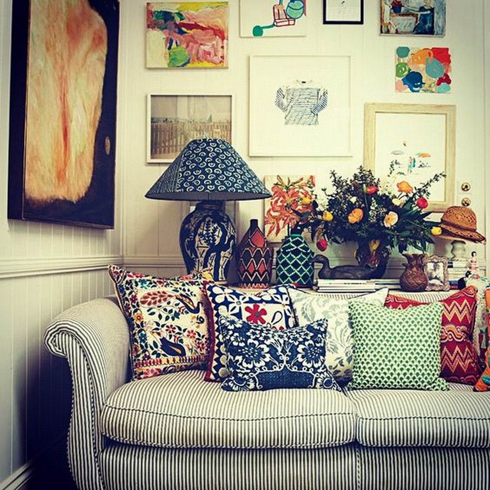 Decor Inspiration At Home With : Anna Spiro's Colourful Home | Cool ...