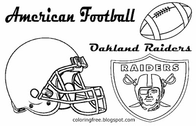 Oakland Raiders Logo Coloring Pages Sketch Coloring Page
