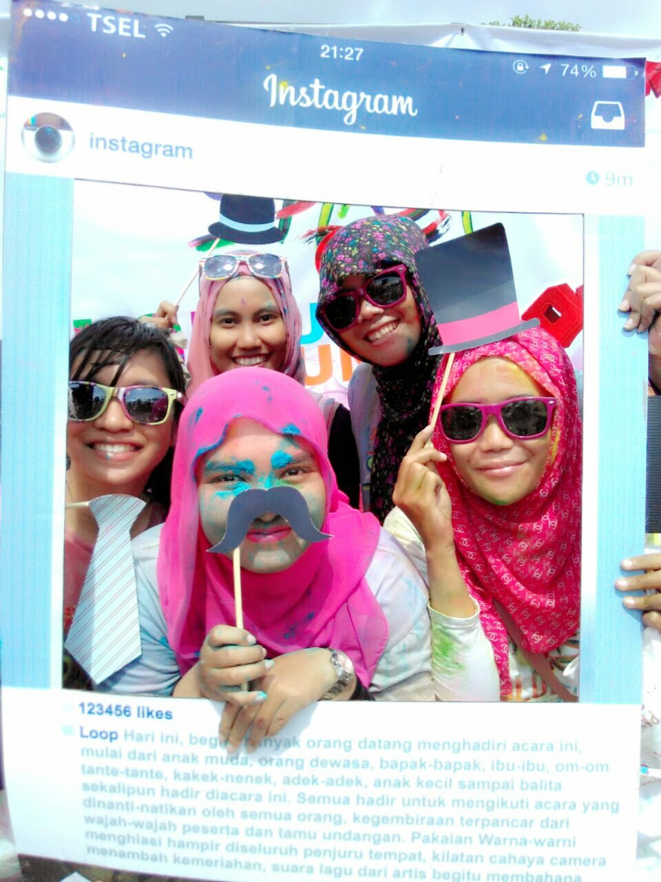 Color Fun Run Pangkalpinang 19 April 2015 ~ SOMETIMES, QUITE IS BETTER