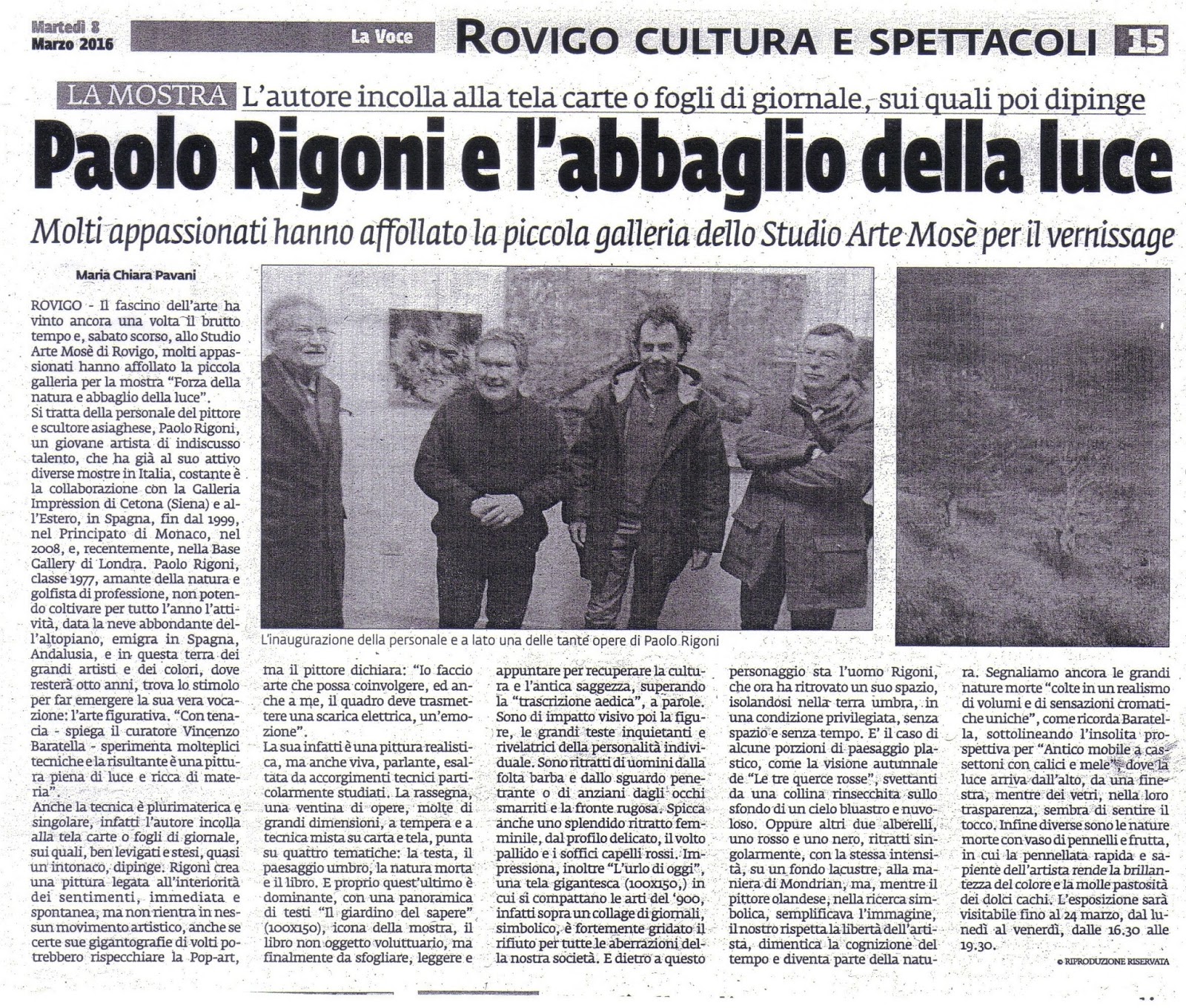 studio arte mosè: RIGONI Paolo