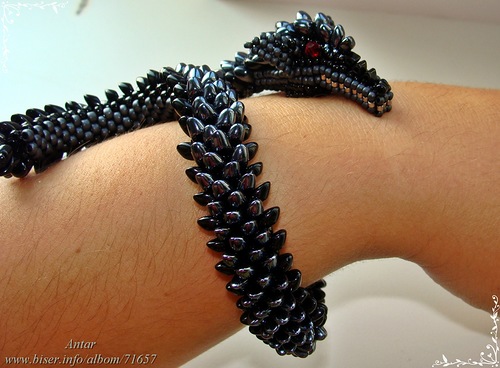Amazing Beaded Dragon Jewelry Tutorials / The Beading Gem
