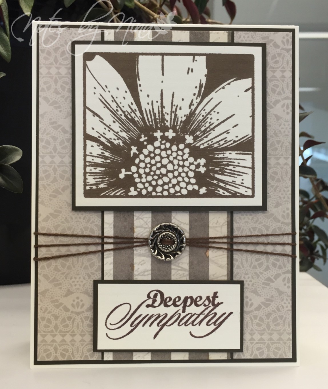 Notes By Nina: Deepest Sympathy