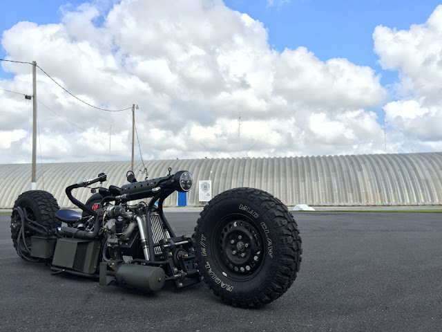 Mercenary Garage : Twin Turbo Diesel AWD Motorcycle