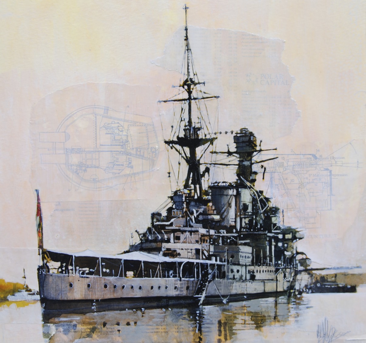 paintings: naval paintings pittenweem