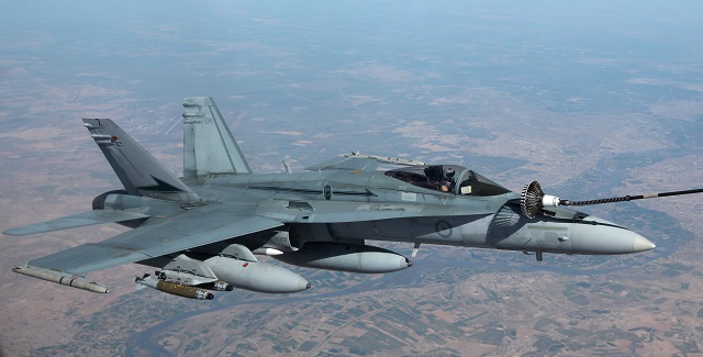 Australia delivers first 2 retired F/A-18 Hornet to Canada - Asia ...
