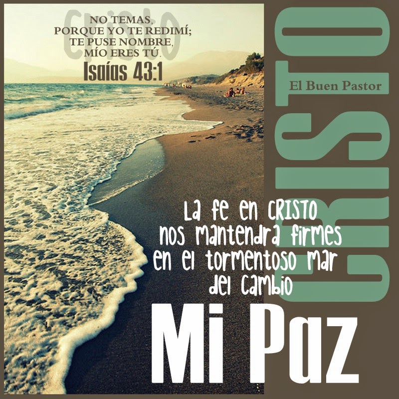 YO SOY EL BUEN PASTOR: Isaías 43:1
