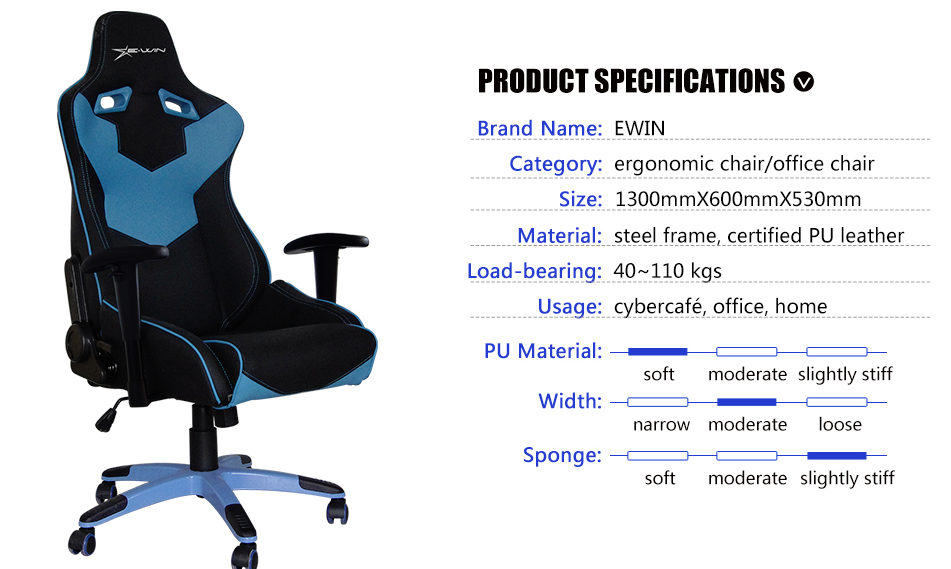 Unboxing Review of Ewin Racing Flash XL Series Gaming Chair