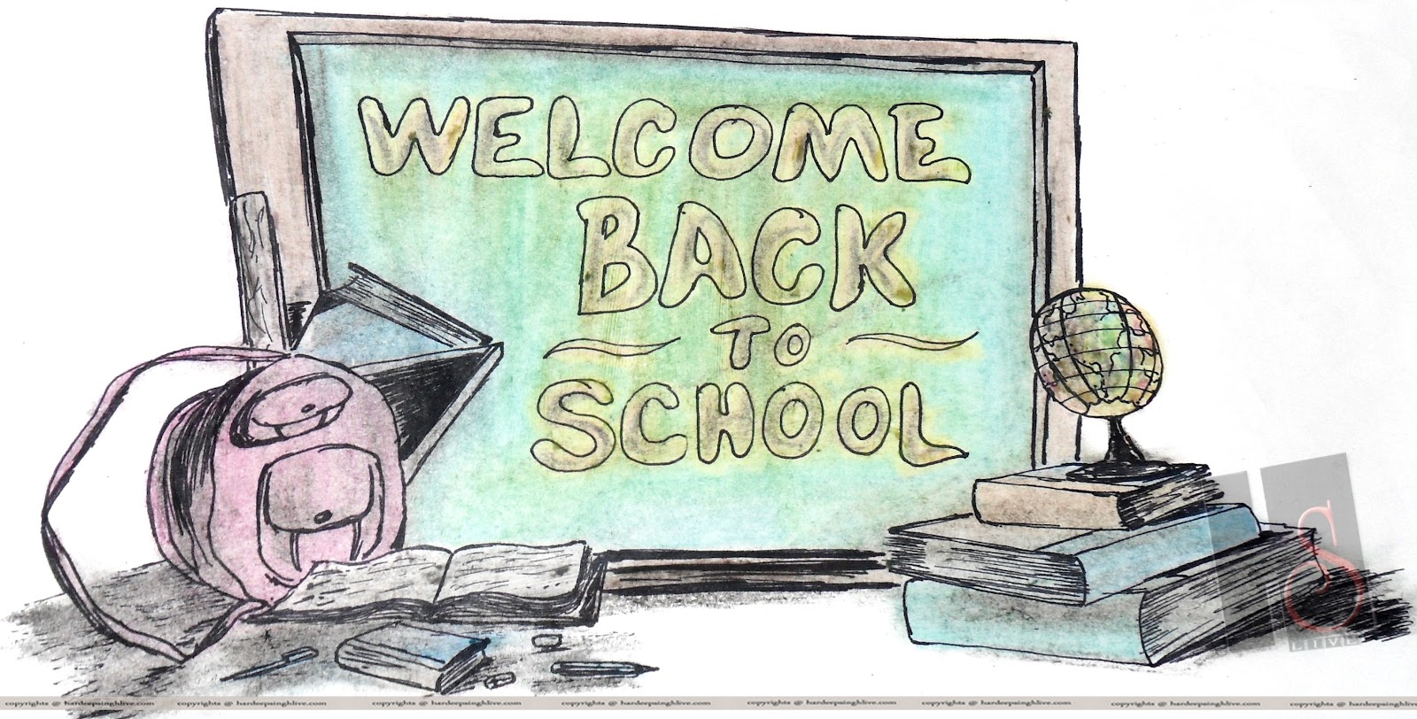 Art Of Hardeep Singh: Welcome Back to School: End Of Summer Vacations