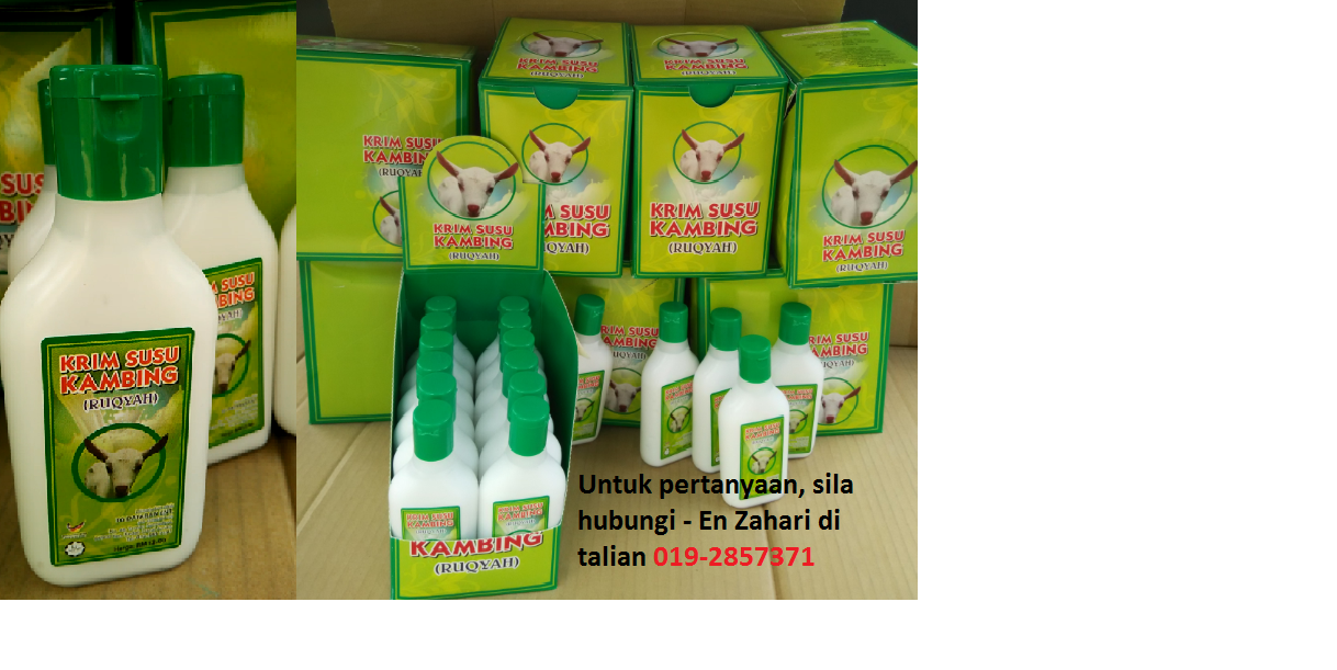 Produk IKS Tempatan: Krim Susu Kambing ( Ruqyah) @ Minyak Panas