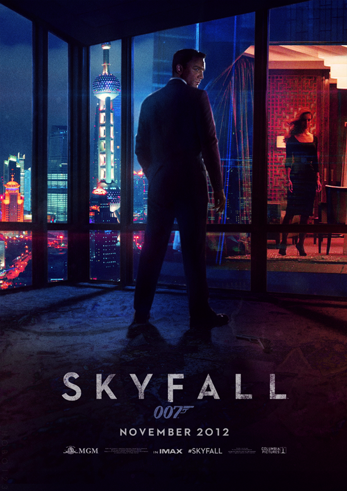 The Geeky Nerfherder: Movie Poster Art: Skyfall (2012)
