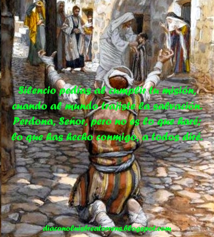 Diácono Luis Brea Torrens: Lectura orante del Evangelio del Domingo ...