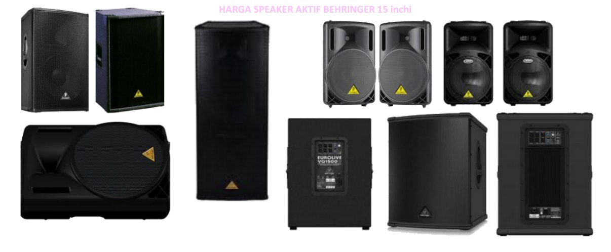 Harga Speaker Aktif 15 Inch Behringer untuk Sound System Lapangan ...