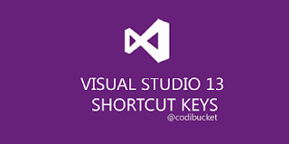 Useful shortcut keys of Visual studio 13 - CodiBucket