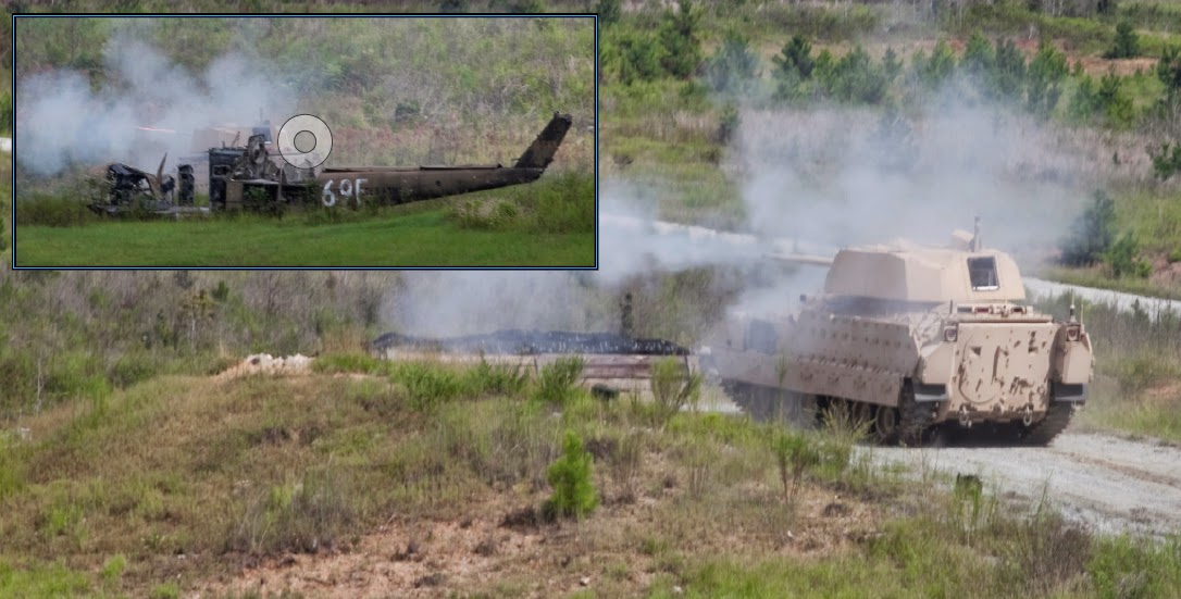 WARFARE TECHNOLOGY: Bradley Demonstrated with 30mm Unmanned Turret