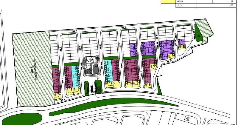 Denah Cluster Leora ~ Leora Alam Sutera