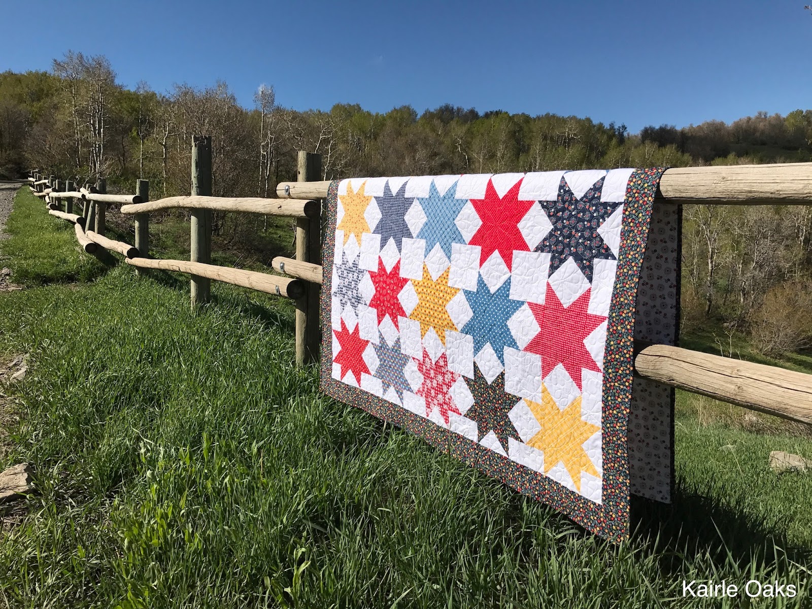 Kairle Oaks - Virgin River Quilt Co.: Calico Stars