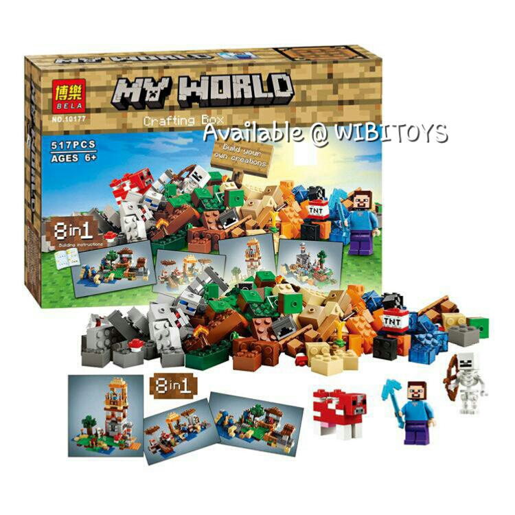 mainan lego, lego kw murah, banyak macam, jakarta : MINECRAFT mainan ...