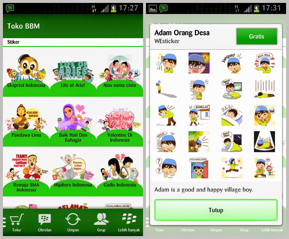 Download BBM Free Sticker (Cara Agar Mendapatkan Stiker BBM Gratis ...