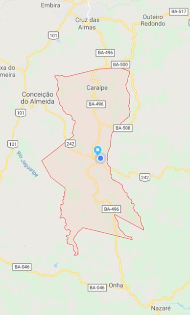 SÃO FELIPE NET: MAPA DO MUNICÍPIO DE SÃO FELIPE
