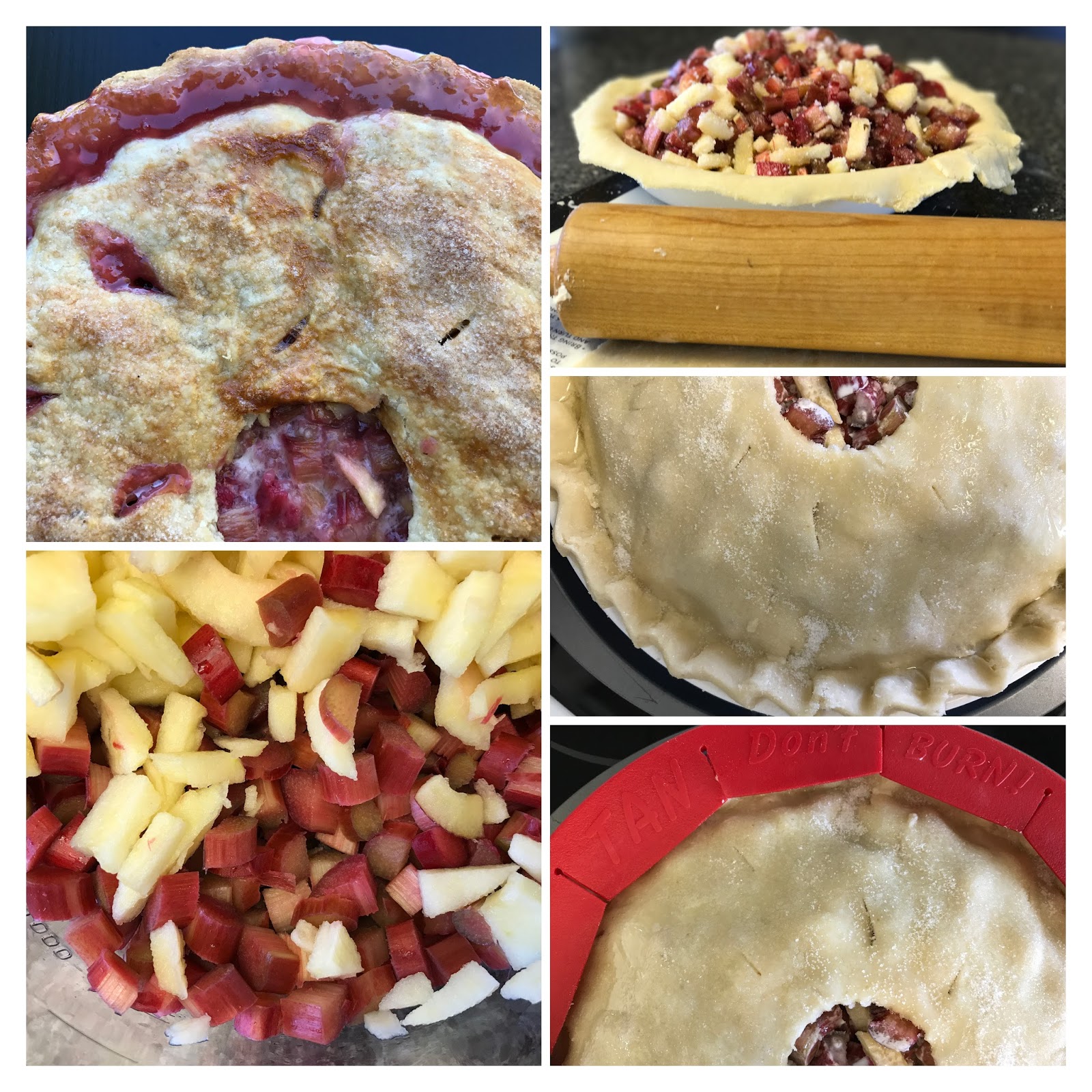Mennonite Girls Can Cook: Rhubarb Apple Pie