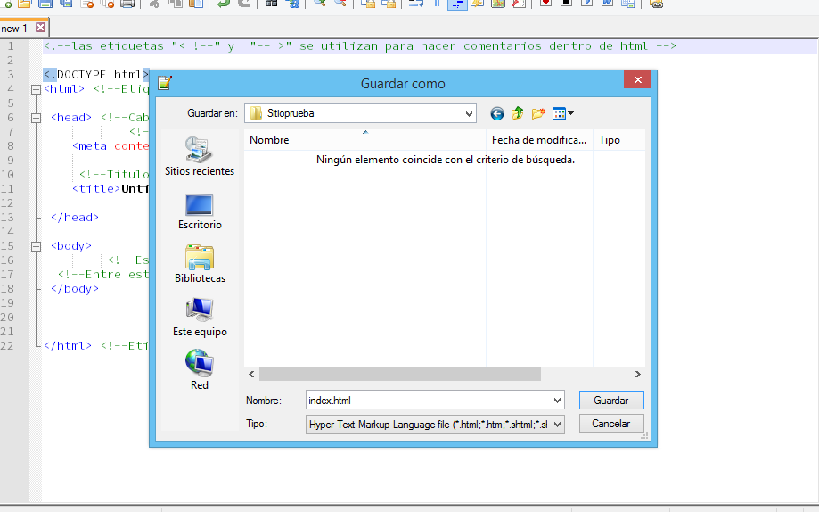 Tecnologías del Presente: Sitio Web básico con HTML5 y CSS3 ...