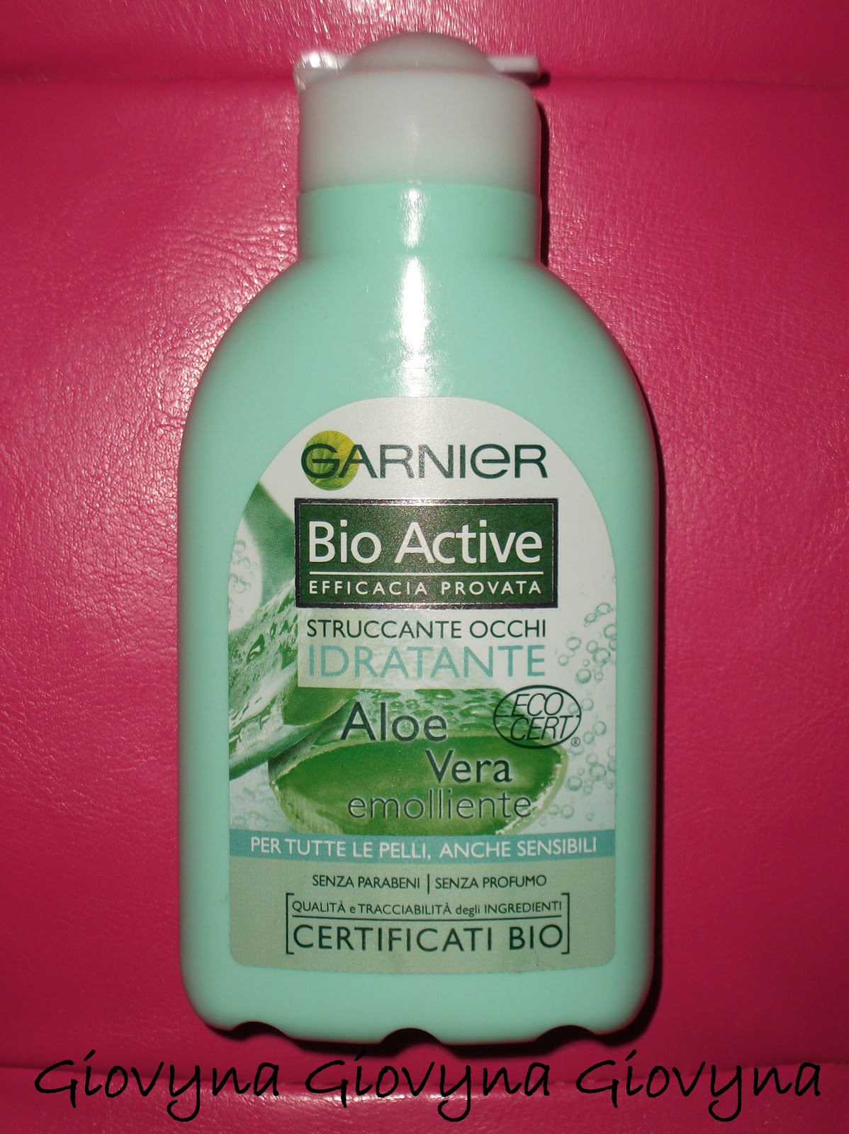My Beauty Corner... Cosmetic Reviews: GARNIER Bio Active - Struccante Occhi
