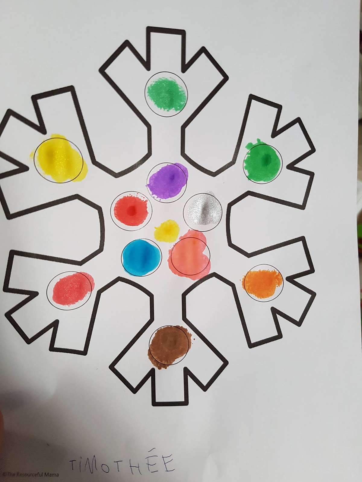 Sous le feuillage: [EXPLORE THE UNIVERSE] : Thème 1 : Flocon de neige ...