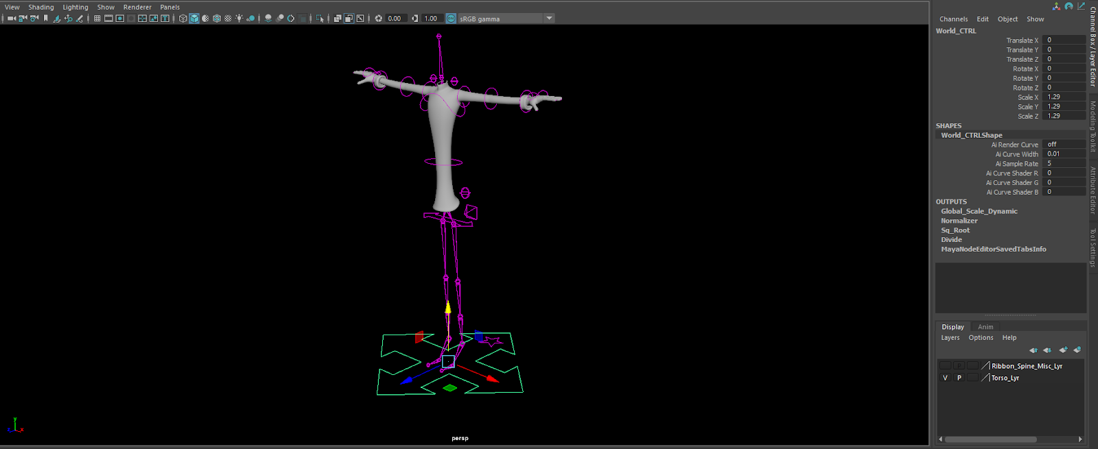 Karolina Urlikyte — CAA, UCA Rochester: Maya #9 - Rigging Techniques ...