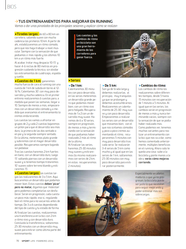 Como Correr Mas Rapido: En Bici-Para correr Mejor!