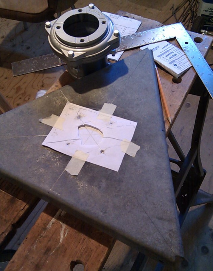 Pattern and Match: Drilling a Tower Plate