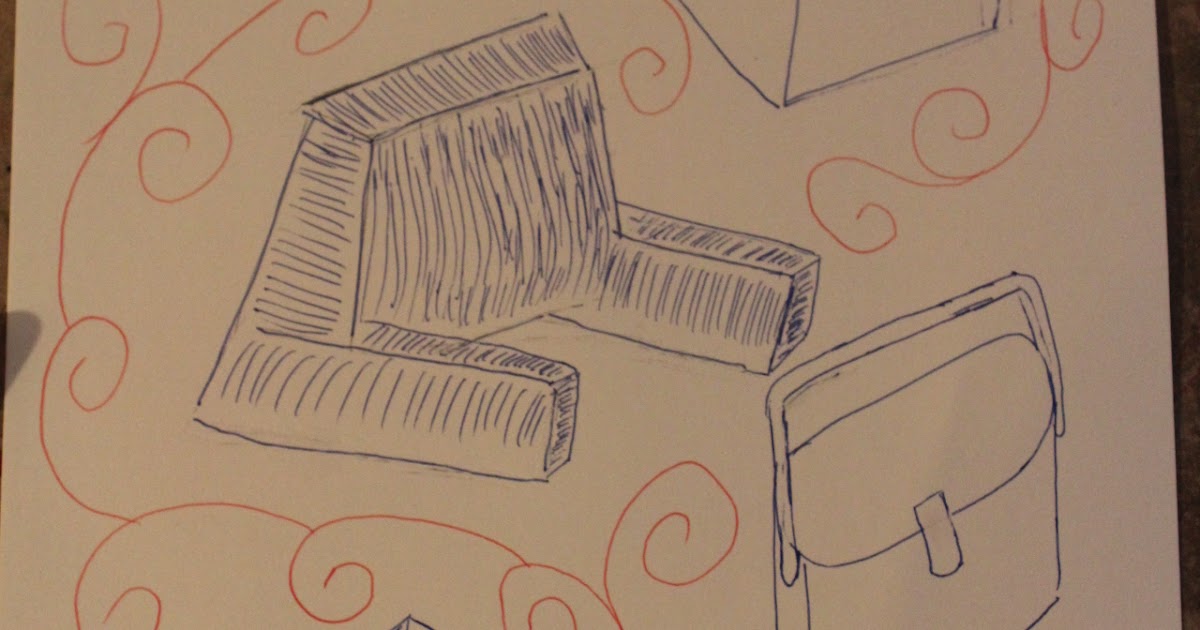 Gloria Poole's Paintings sketches and drawings: Random objects of mine ...