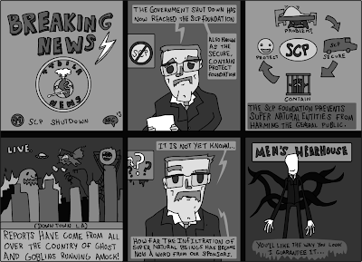 Things To Do In Los Angeles: TTDILA COMICS #14 - SCP SHUTDOWN