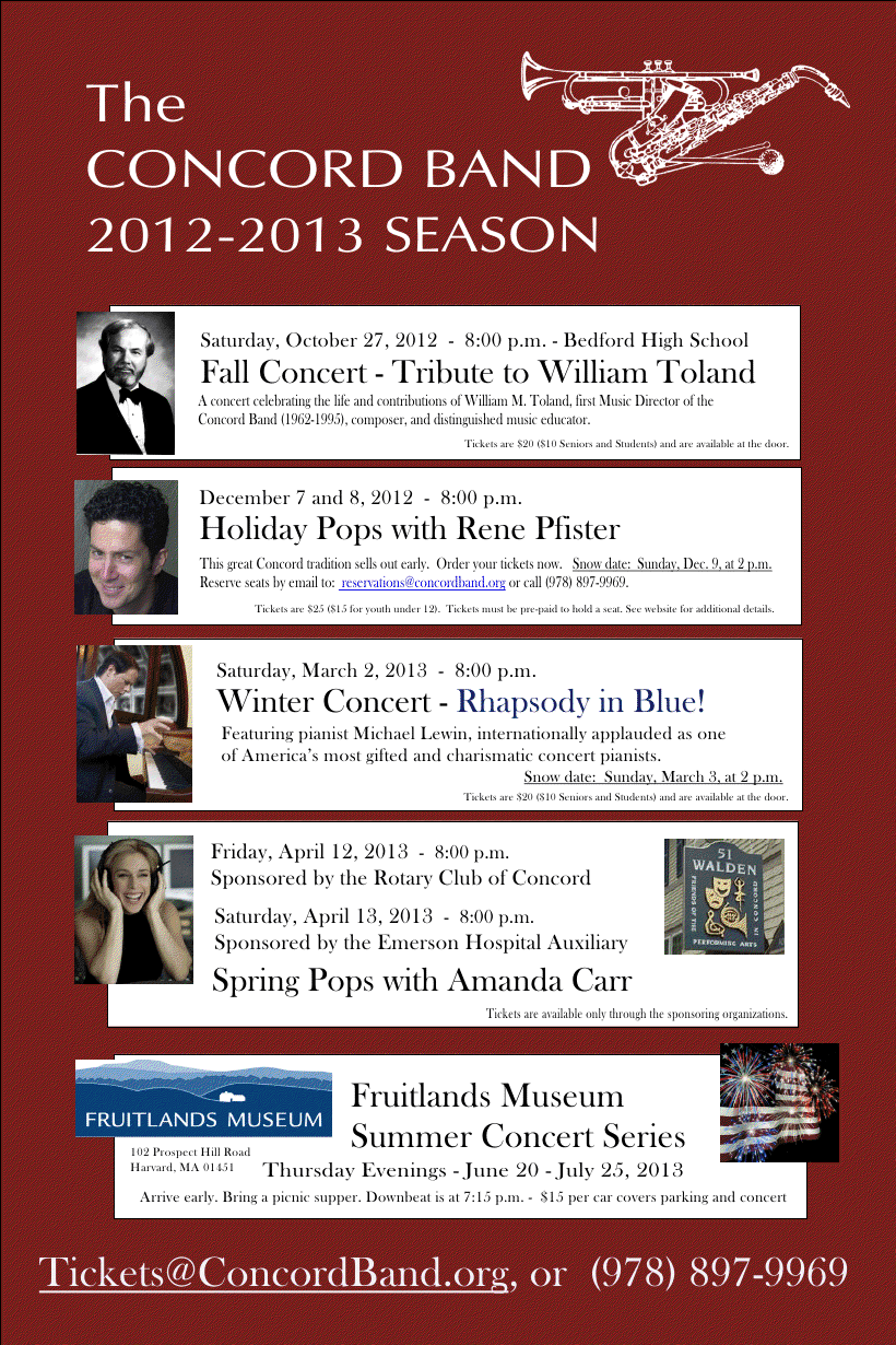 The Concord Band: 2012