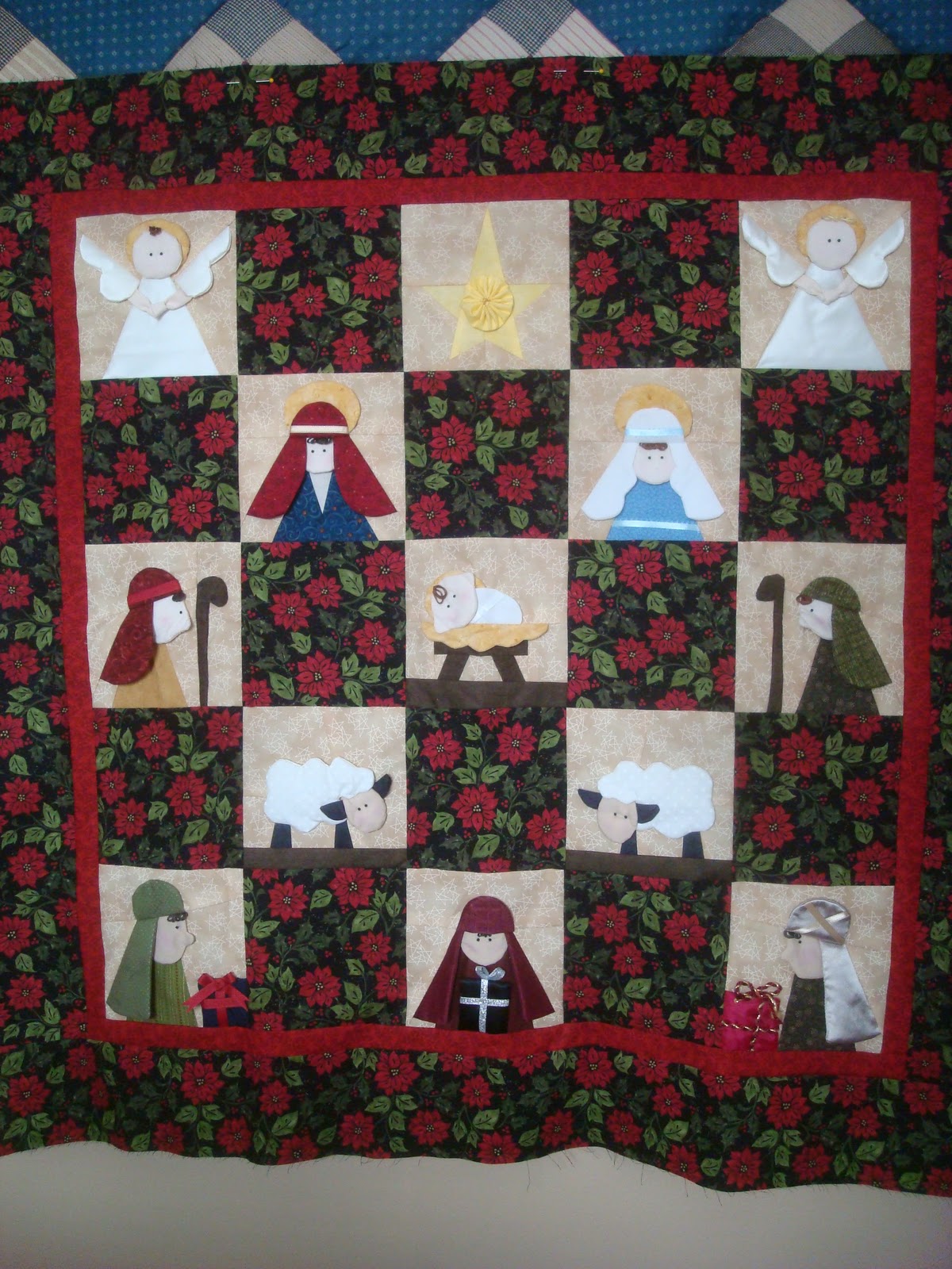 Because I say sew ;) : Nativity Quilt Top