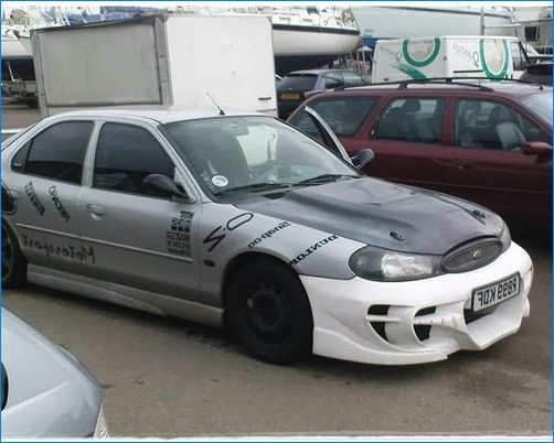 Modifikasi mobil timor ceper elegan balap warna silver dan biru 2019