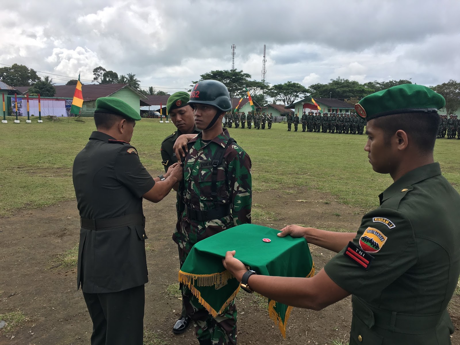 127 Siswa Tamtama, Siap Ikuti Pendidikan di Secata B Padang Panjang