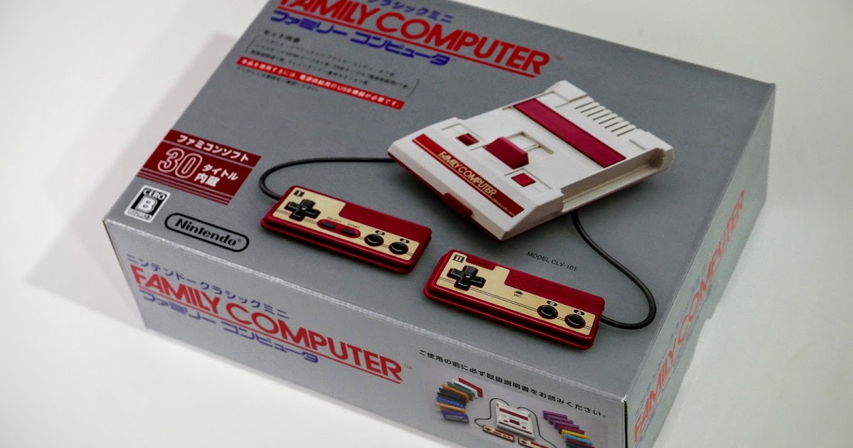 linkchen倉庫: [開箱] Nintendo Classic Mini Family Computer 迷你紅白機