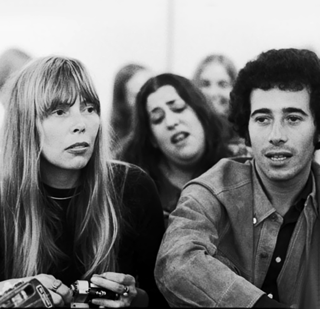Étant donné: Joni Mitchell, Cass Elliot and David Geffen