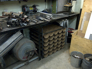 Another Day Another Project: Scrap Metal Storage Shelf