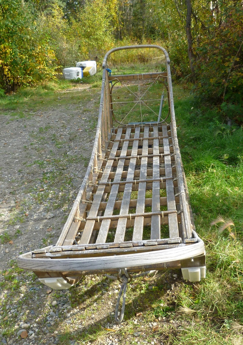 Old School Alaskan: Interesting Freight Sled